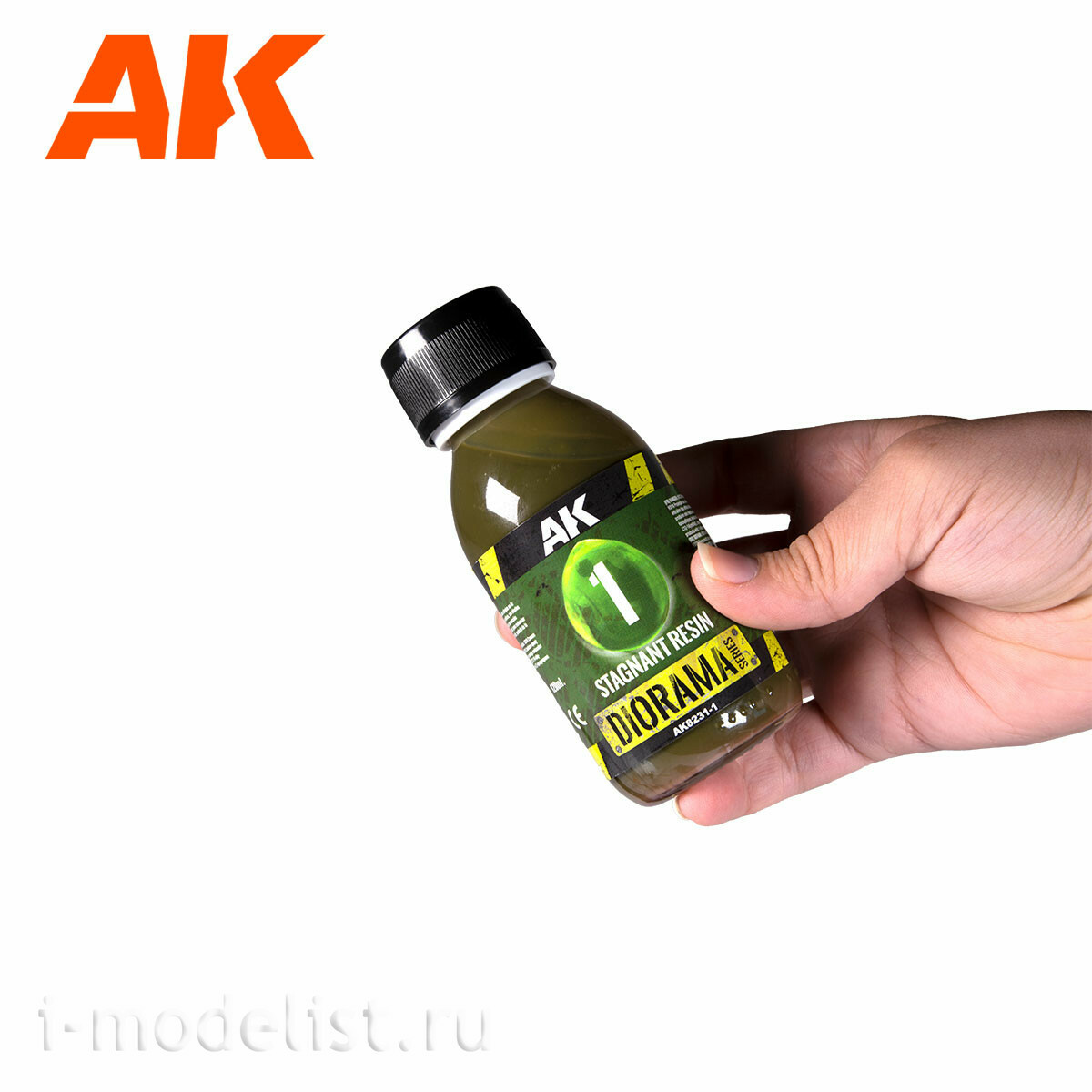 AK8231 AK Interactive Двухкомпонентная смола для имитации стоячей воды ...
