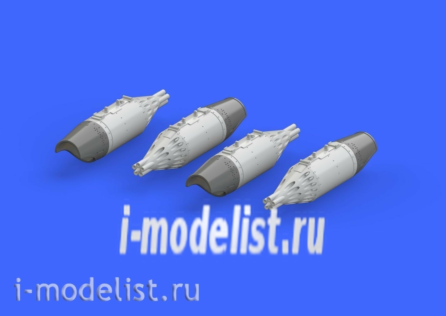 672140 Eduard 1/72 Дополнение для UB-32A-24 rocket pods for "Hind ...