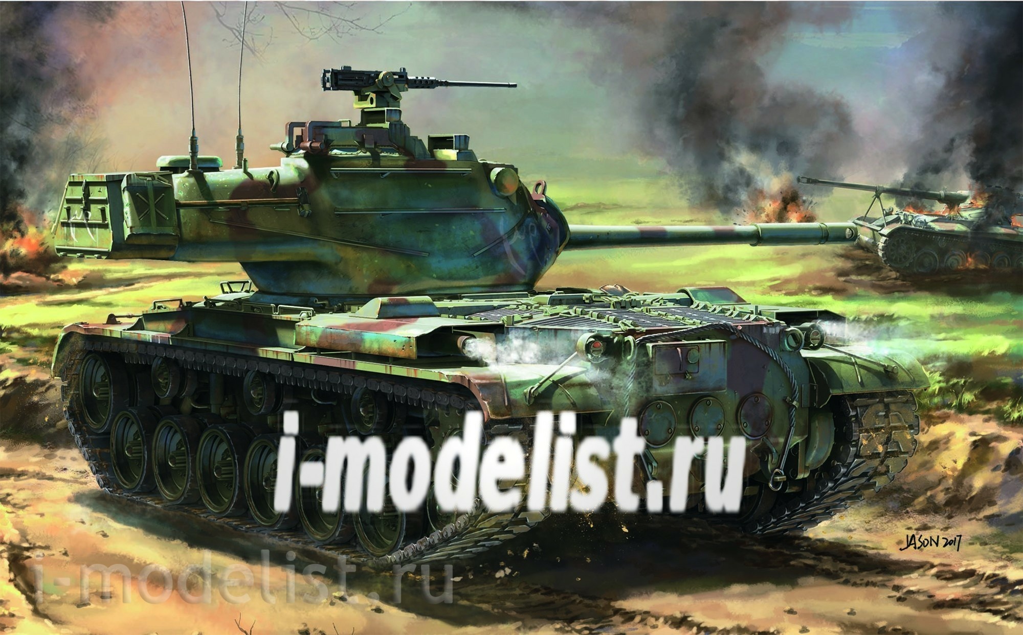 2070 Takom 1/35 US Medium Tank M47/G :: Сборные модели :: Техника ...