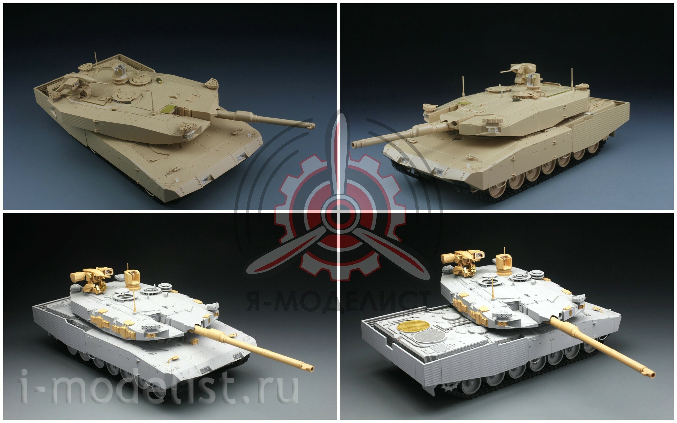 4613 Tiger Models 1/35 Немецкий боевой танк Leopard II Revolution ...