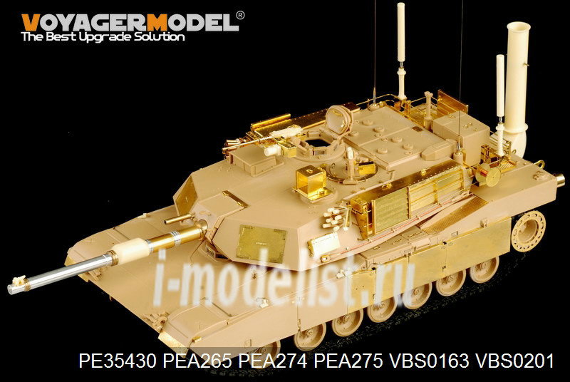 PE35430 Voyager Model 1/35 Фототравление для Modern USMC M1A1 Abrams Basic :: Фототравление ...