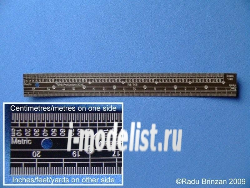 RB-TS35 RB productions Инструмент 1/35 Scale Ruler :: Инструменты :: RB ...