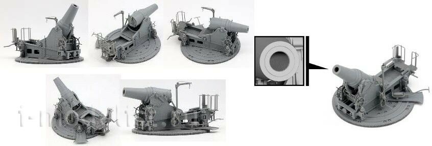 BT-030 Border Model 1/35 28-см гаубица IJA (Русско-японская война 1905 ...