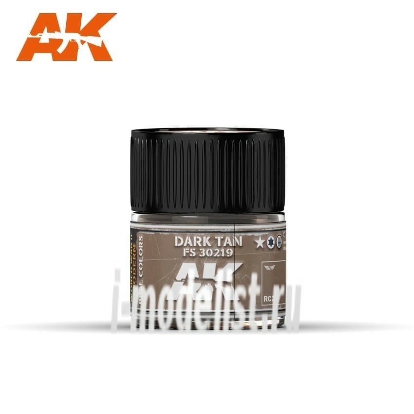 RC225 AK Interactive Краска акриловая Dark Tan FS 30219 10ml / ТЕМНЫЙ ...